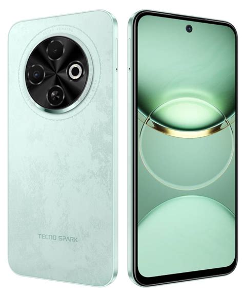 Смартфон Tecno Spark 30c 8 256 Гб Lte Зеленый купить по цене 10 990 рублей в интернет магазине МТС