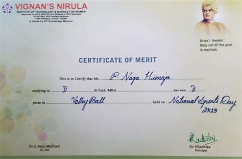 Ponnaganti Naga Himaja On Linkedin Got 2nd Prize In Volleyball