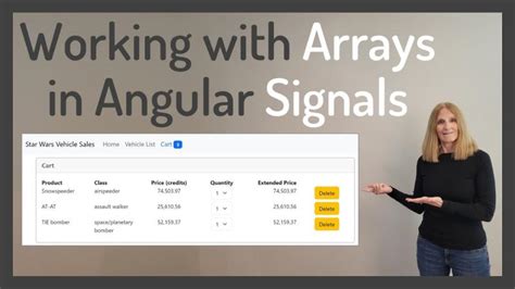 Heres My Latest Yt Video Working With Arrays In Angular Signals