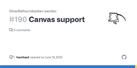 canvas support · issue 190 · oliverbalfour obsidian pandoc · github