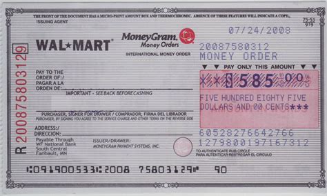 How To Fill Out A MoneyGram Money Order MKRD Info