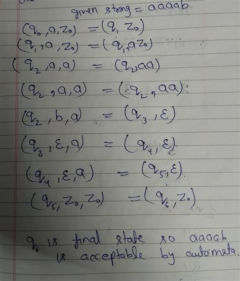 [solved] Draw A Transition Diagram Of A Pda For The Language L1 {a 3n B
