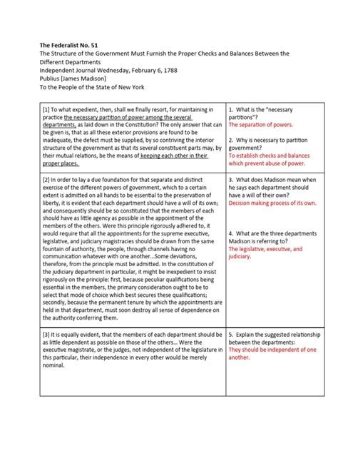 Federalist 51 Pdf