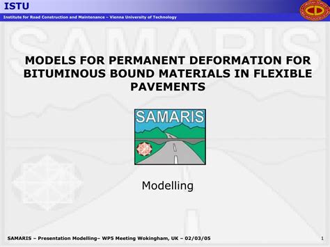 Ppt Models For Permanent Deformation For Bituminous Bound Materials In Flexible Pavements