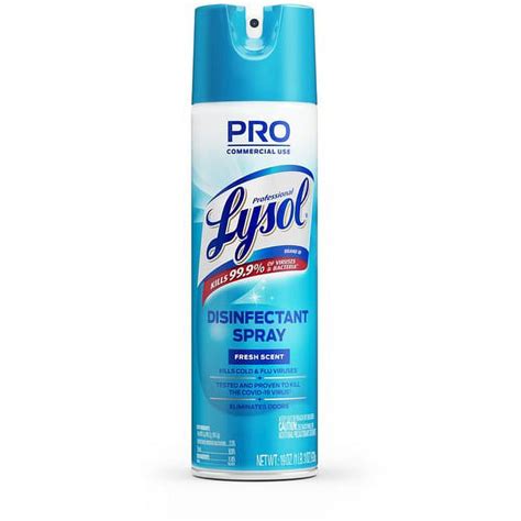 Professional Lysol Disinfectant Spray Spray Aerosol 19 Fl Oz 06