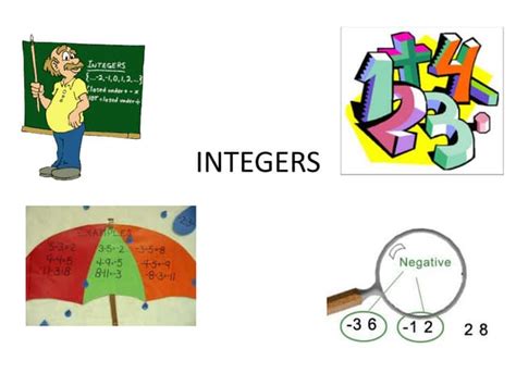 Comparing And Ordering Integers Ppt