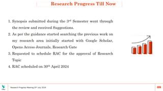 PHD Progress Report For Presentation Pptx