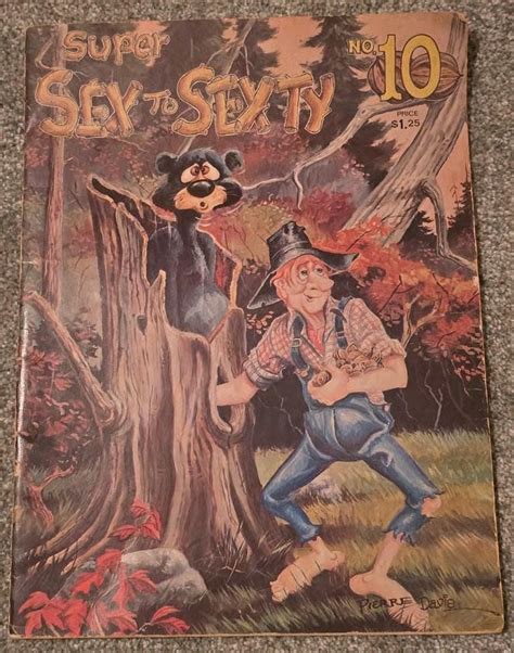 1970 Sex To Sexty Vintage Adult Comic Book Scarce 10 Large Edition