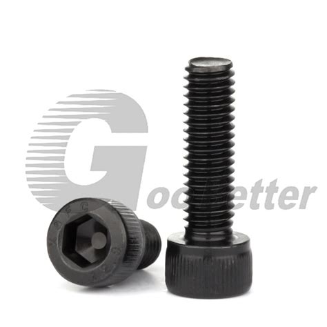 전체 나사 Ft M6 M8 M10 육각 소켓 헤드 캡 나사 볼트 등급 129 실린더 헤드 알렌 나사 L 8 40mm