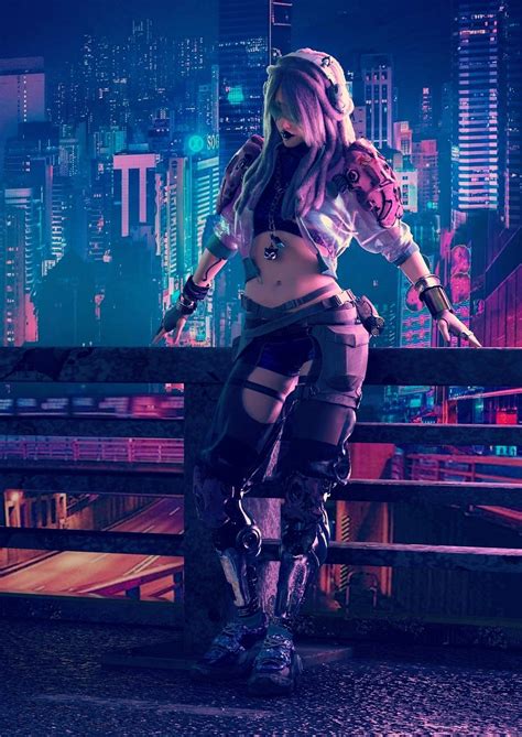 Cyber Punk Aesthetic Outfits