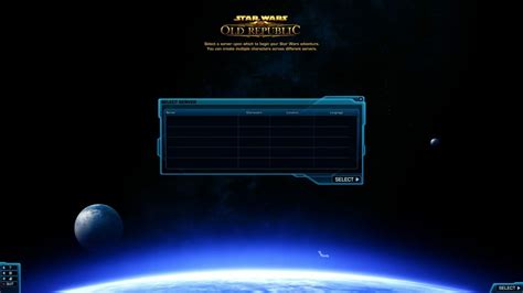 Empty SWTOR Server List Fix Unable To Retrieve Server List