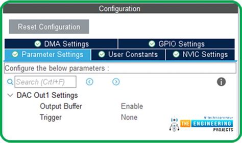 using dac with stm32 the engineering projects
