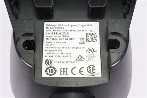 Preview Datalogic Pm9500 433 Hprb Barcodescanner Mit Ladestation