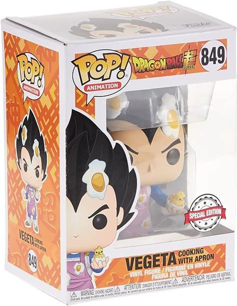 Pop Funko 51228 Animation Dragon Ball Super Vegeta Cooking With Apron Special Edition 849