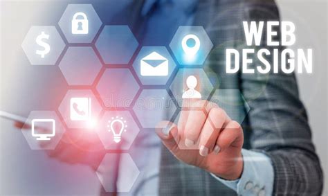 Writing Note Showing Web Design Business Photo Showcasing Website