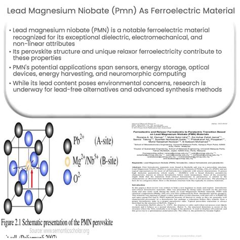 Lead Magnesium Niobate Pmn As Ferroelectric Material How It Works Application And Advantages