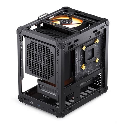 Thùng Máy Case Jonsbo C6 Mini Itx Black Có Tay Cầm Tinhocngoisao Com