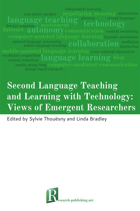 Pdf Second Language Teaching And Learning With Technology Views Of Emergent Researchers