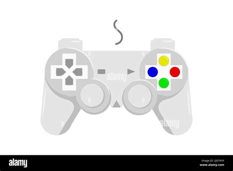 Vector Joystick Game Controller Gamepad Vector Illustration Video