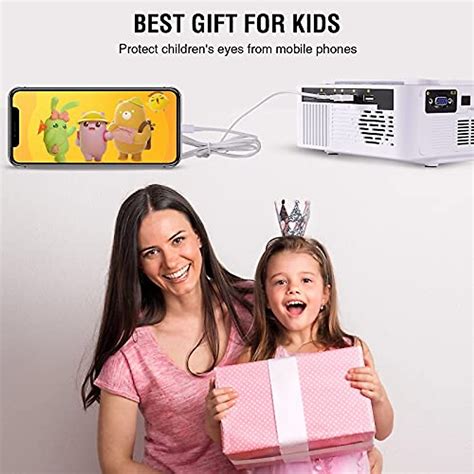 Portable Wifi Projector For Phone And Home 1080p Hd Movies
