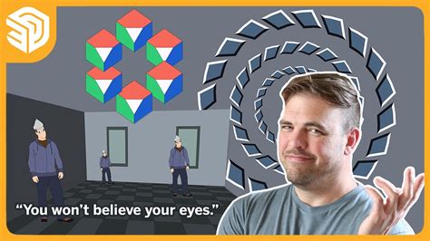 Creating Optical Illusions In Sketchup Live Youtube