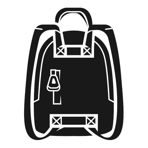 Premium Vector Knapsack Icon Simple Illustration Of Knapsack Vector