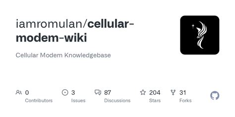 Github Iamromulancellular Modem Wiki Cellular Modem Knowledgebase