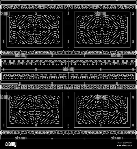 Antique Wall Panel Vector Abstract Texture Pattern Illustration Background Stock Vector Image