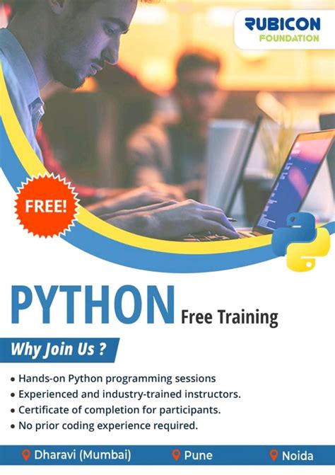 learn python with rubicon foundation vinay jadhav posted on the