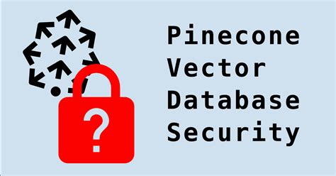 Vector Database Security And Pinecone Ironcore Labs