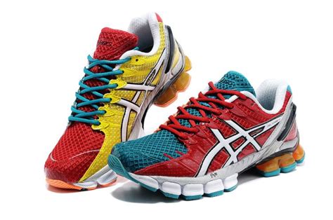 【item】asics Gel Kinsei 4 T139n Mens Running Shoes Trainers Blue Red