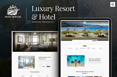 Hotel Mercure Luxury Resort And Hotel Elementor Template Kit
