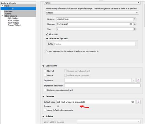 Assigning Unique ID To New Points In QGIS Geographic Information