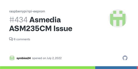 asmedia asm235cm issue · issue 434 · raspberrypi rpi eeprom · github