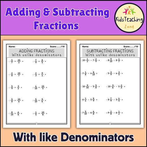 Dividing Fractions Worksheets 6th Grade