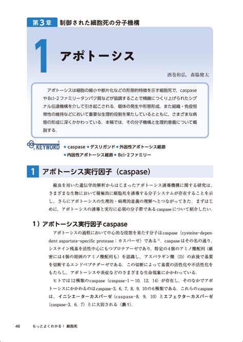 もっとよくわかる！細胞死 出版書誌データベース