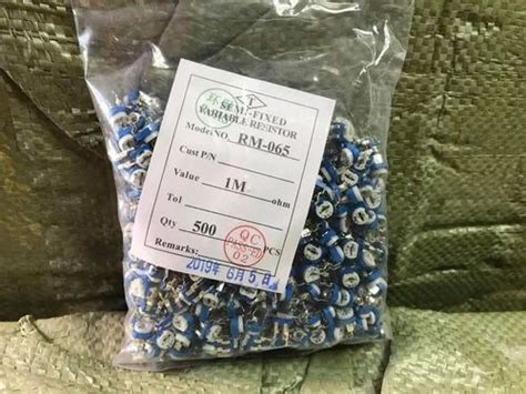 Semi Fixed Variable Resistors Presets For Electronics Appliances At