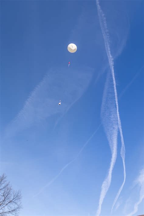 Start des Stratosphärenballons – Astronomie AG
