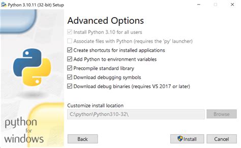 install python for ni teststand ni
