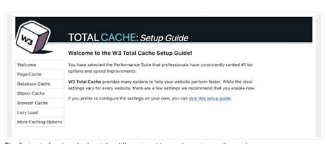 Cara Settings W3 Total Cache Plugin