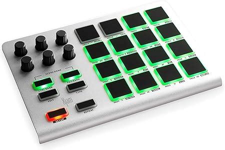 Amazon Com Xjam Professional MIDI Pad Controller Ultra Portable Aluminum Frame MIDI Drum Pad