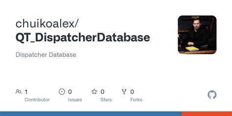 Github Chuikoalex Qt Dispatcherdatabase Dispatcherdatabase Educational Project