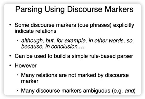 Nlp——discourse；discourse Segmentation；discourse Parsing Discourse Analysis；anaphora Resolution