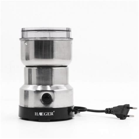 Электрическая кофемолка измельчитель HAEGER HG 7113 200W на 85гр(200115 ...