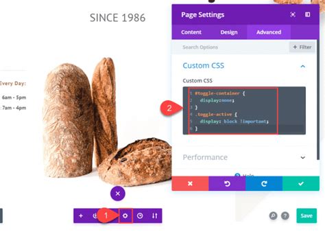 how to export a divi page layout that has custom code