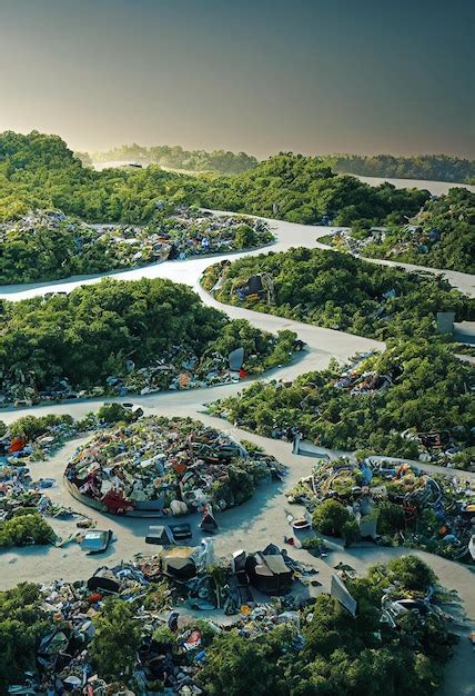 Premium Ai Image A Large Number Of Trees Are In The Middle Of A Forest