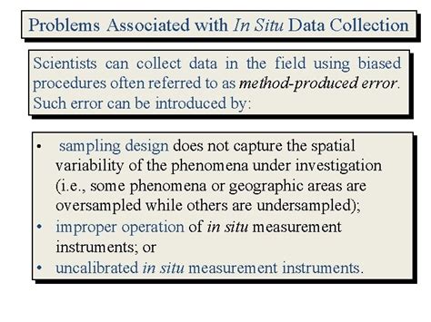 Remote Sensing Ii Introduction In Situ Data Collection