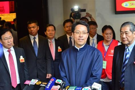 张晓明就香港旺角暴乱事件回答记者提问 香港中联办
