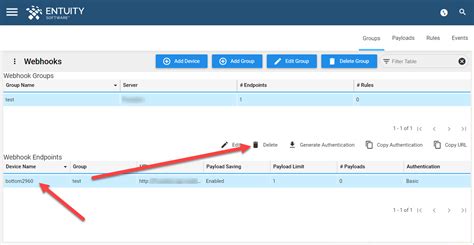 How Do I Add Edit Or Remove An Endpoint Device In A Webhook Group