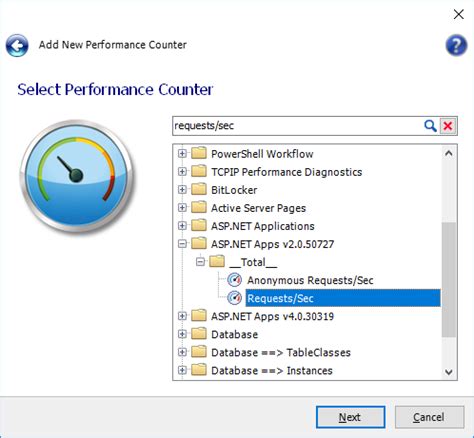 2 Specifying The Server And Counters To Monitor LoadComplete